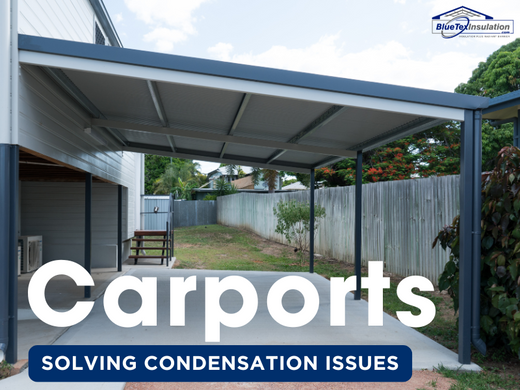 Using BlueTex in a Carport to Prevent Condensation – BlueTex Insulation