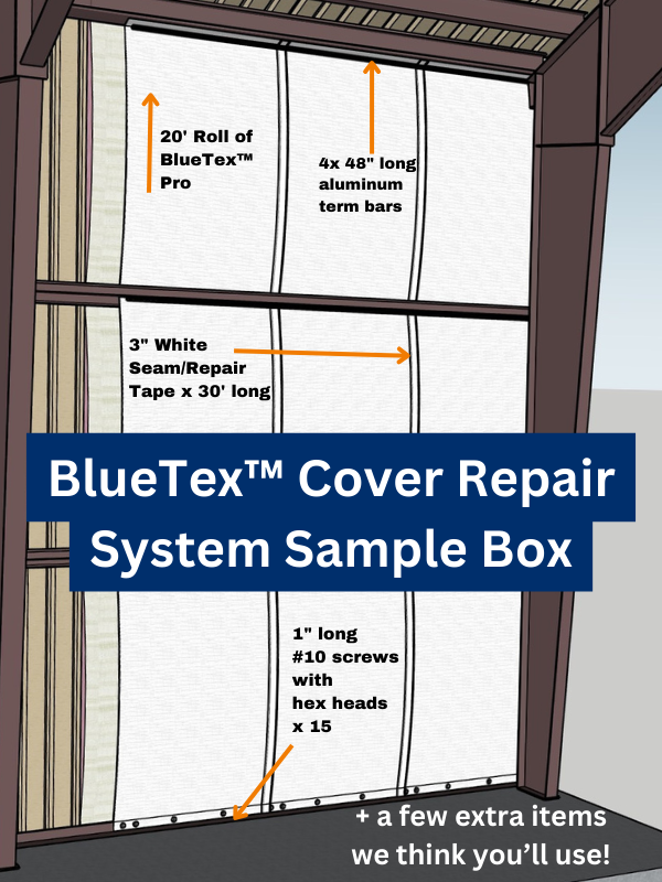BlueTex™ Cover/Repair System Sample Box – BlueTex Insulation