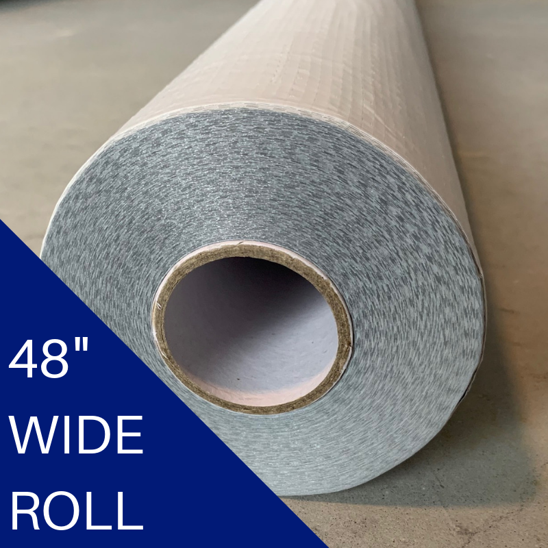 Single-Sided Radiant Barrier Foil + White Perforated – BlueTex Insulation