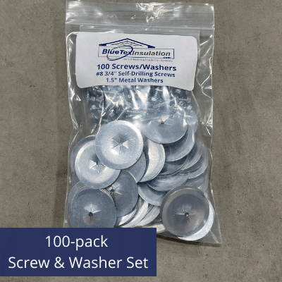 Metal Screws & Locking Washers for Metal and Wood Frames – BlueTex ...